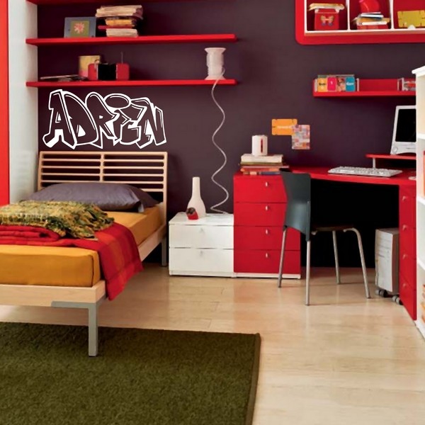 Stickers Adrien Graffiti - Art & Stick