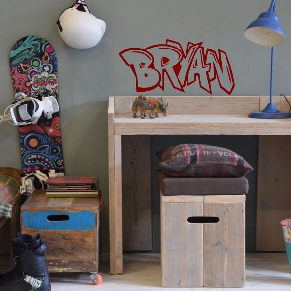 Stickers Bryan Graffiti - Art & Stick