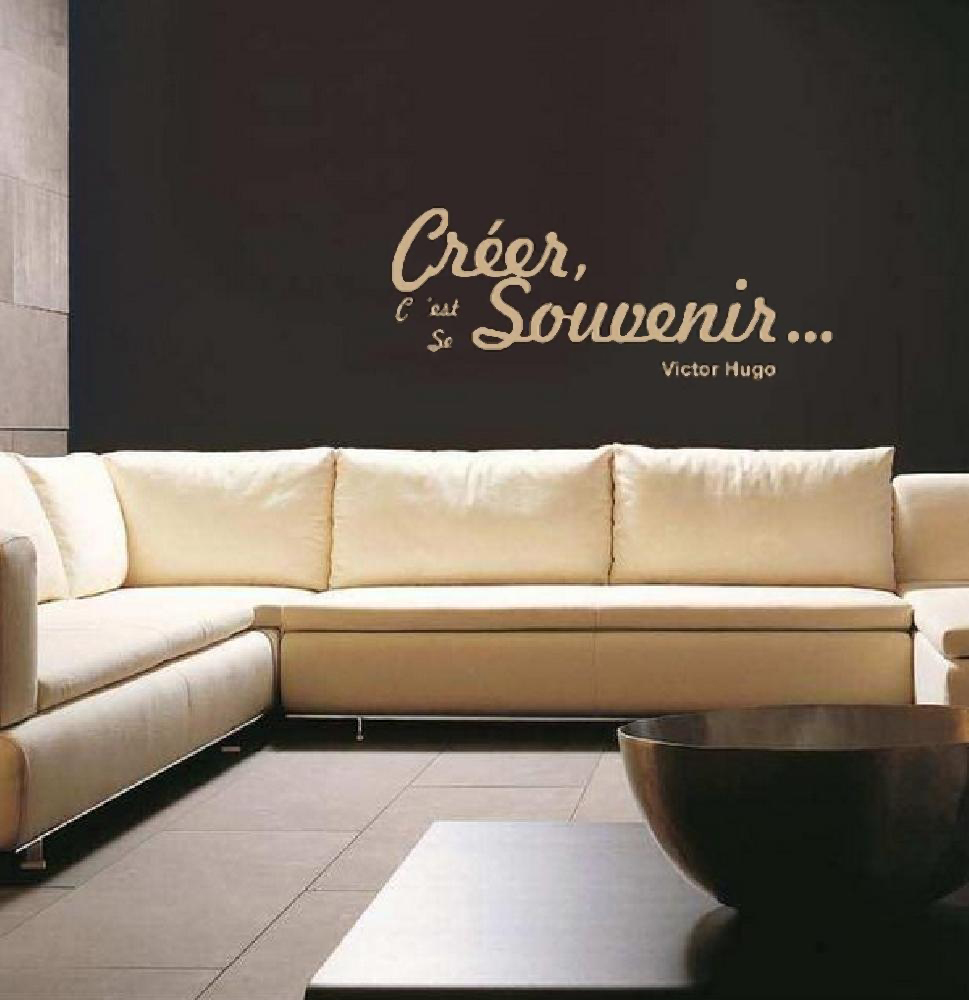 Stickers Créer c'est se Souvenir... - Art & Stick