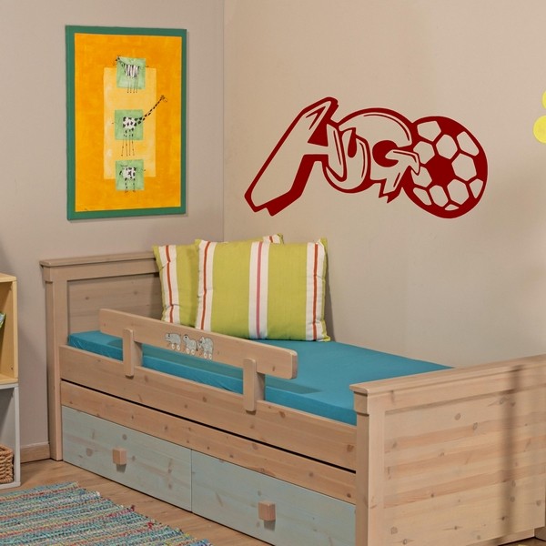 Stickers Hugo Graffiti Football - Art & Stick