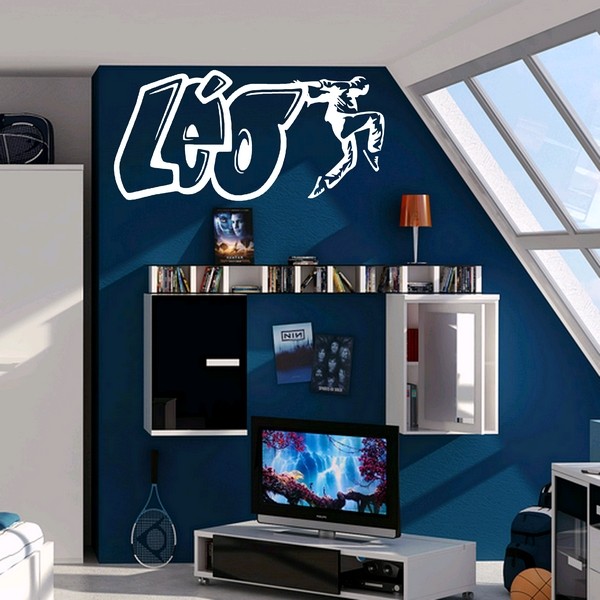 Stickers Léo Graffiti Hip Hop - Art & Stick