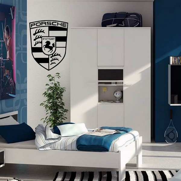 Stickers Porsche Logo - Art & Stick