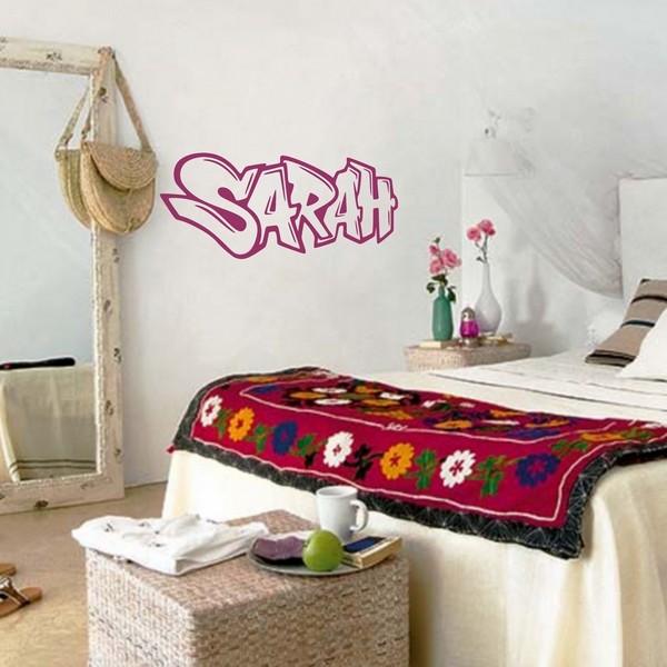 Stickers Sarah Graffiti - Art & Stick